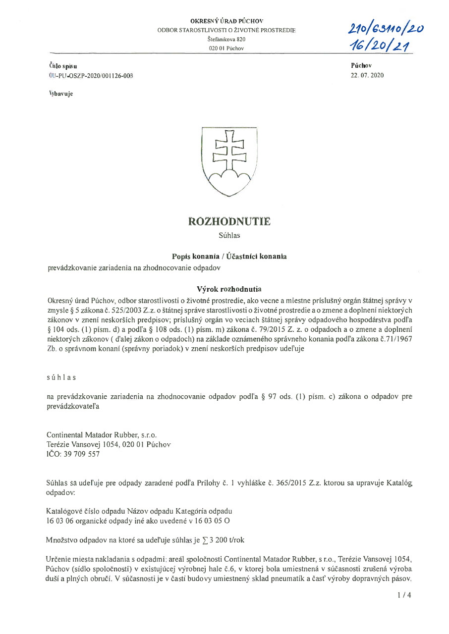 Výrobný závod Púchov